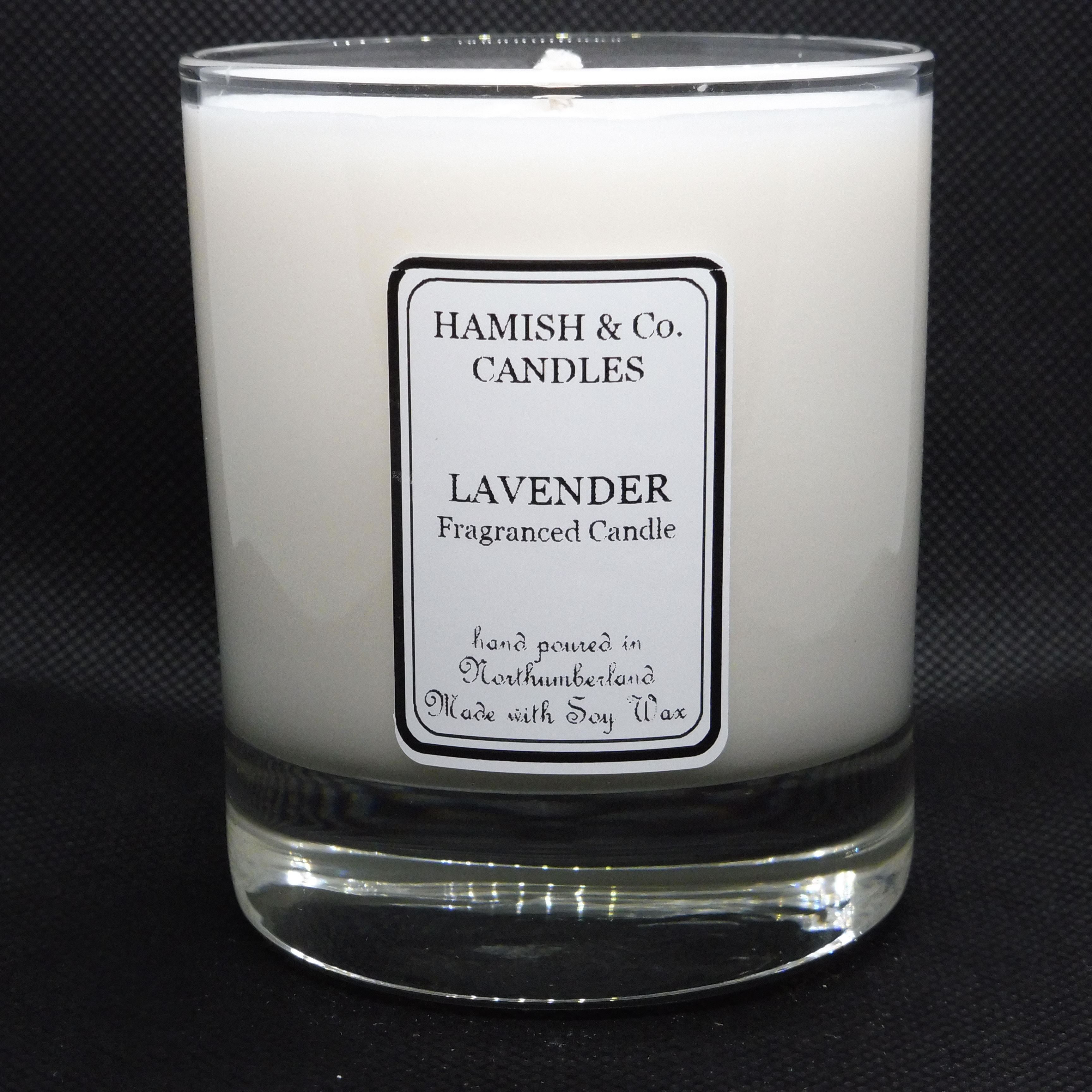 Lavender fragranced Vegan Friendly Luxury Candle