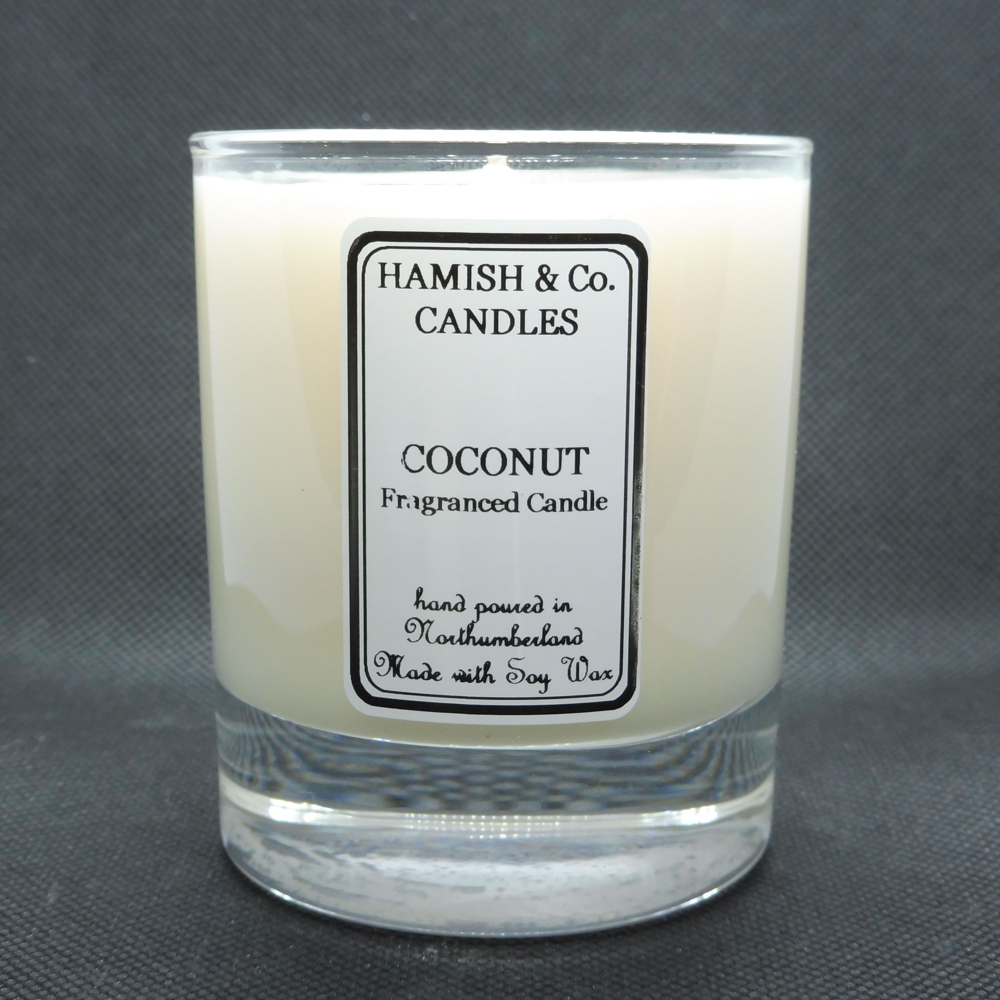Coconut fragranced Vegan Friendly Luxury Candle